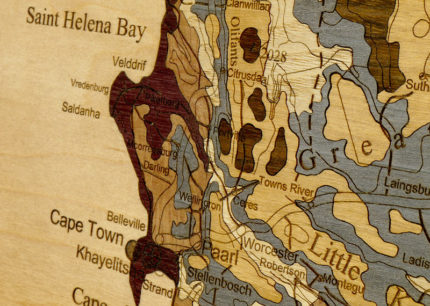 Map of Vanilla islands - Woodmap