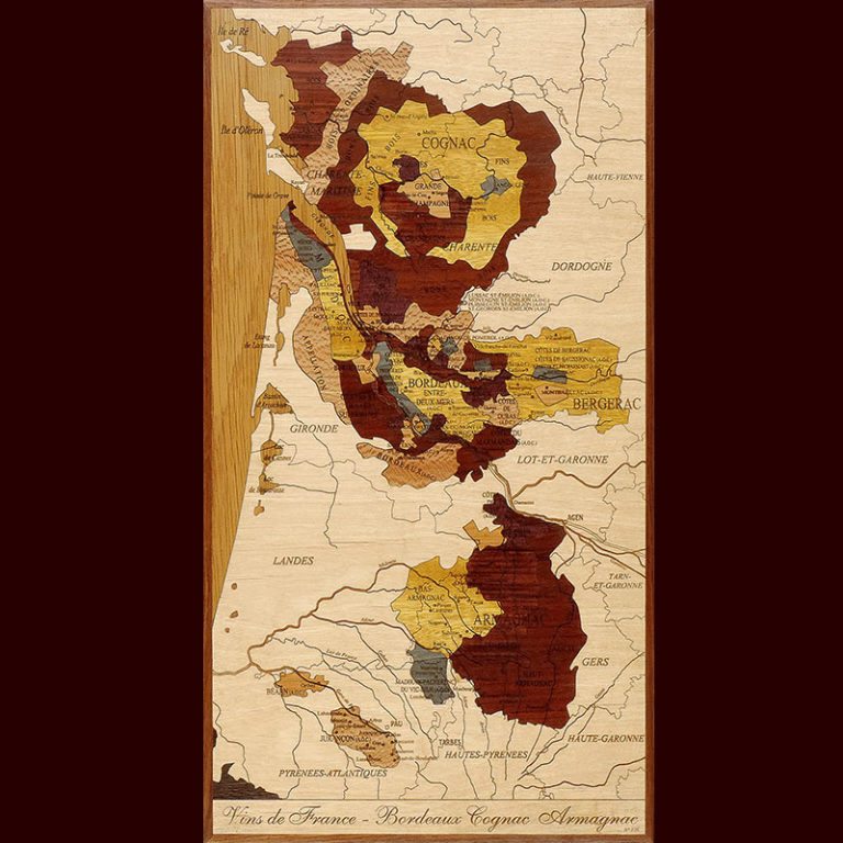 Bordelais Cognac Armagnac - Woodmap